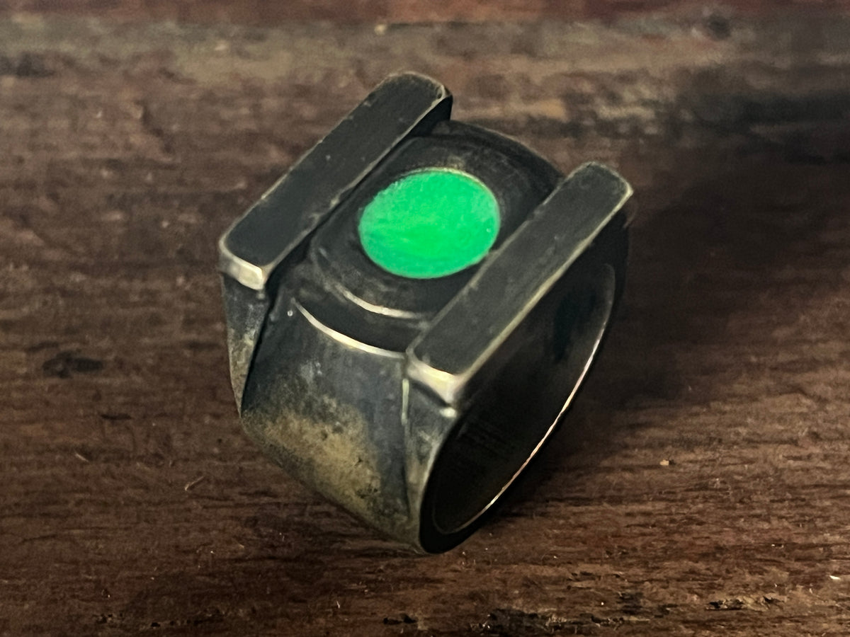 Bronze "Lanterns" Ring with Glow center – The Ring Foundry